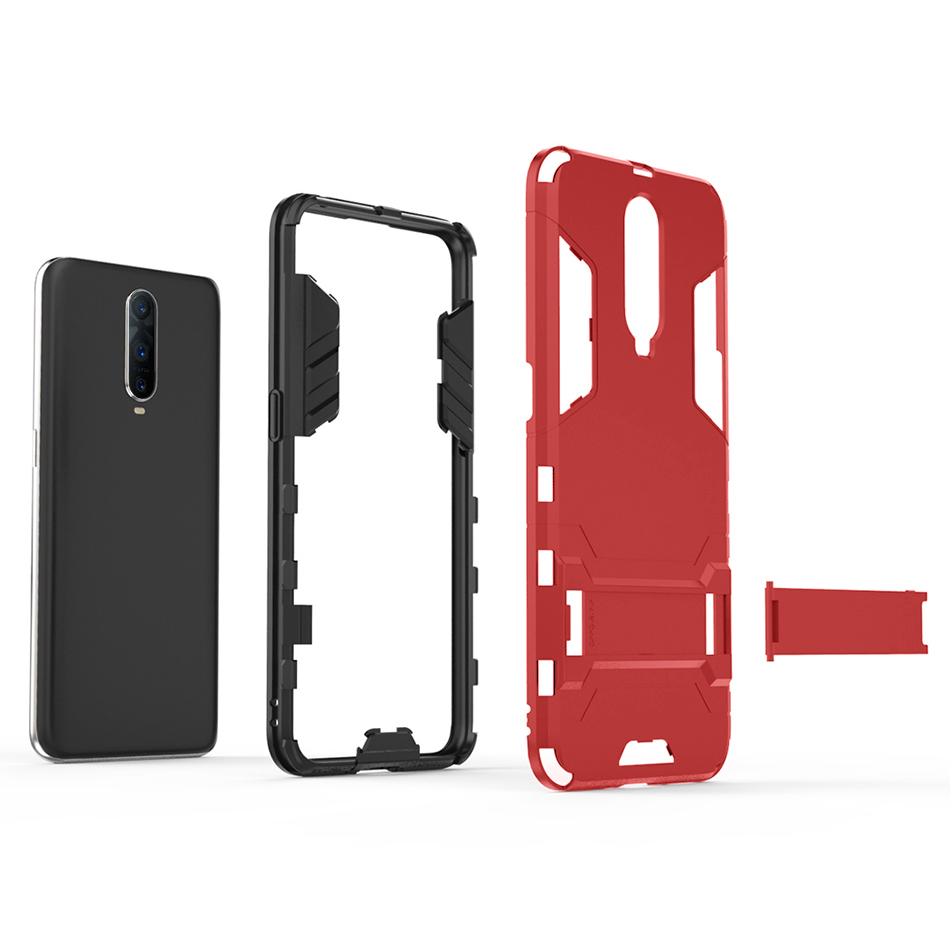 Slim Armour Shockproof Case for Oppo R17 Pro (Red)